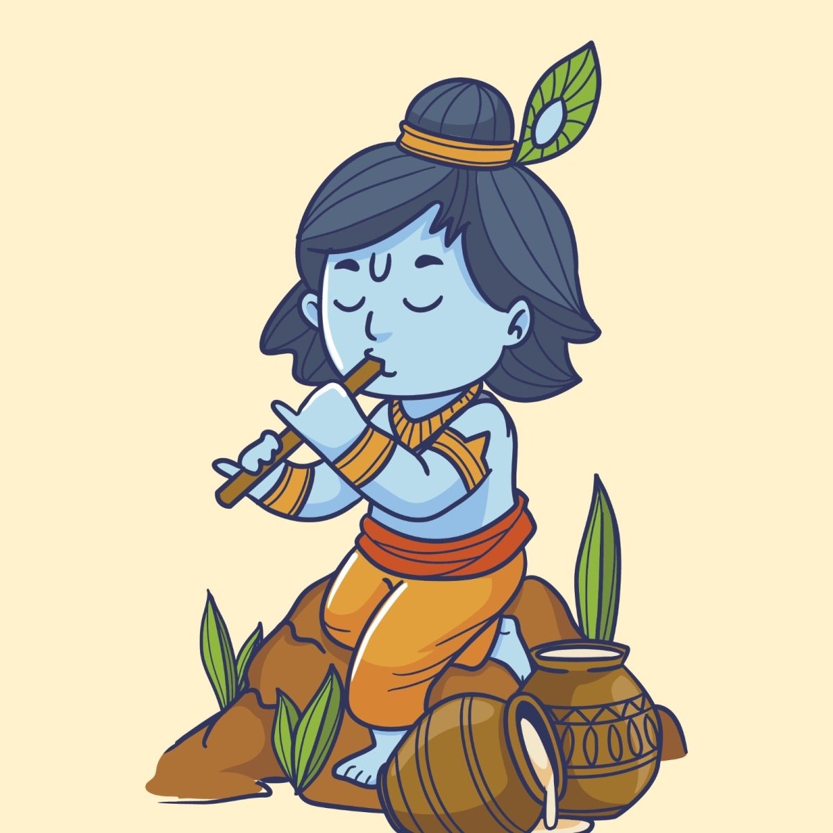 The Story of Krishna: Janmashtami Bhog and South Indian Flavours ...