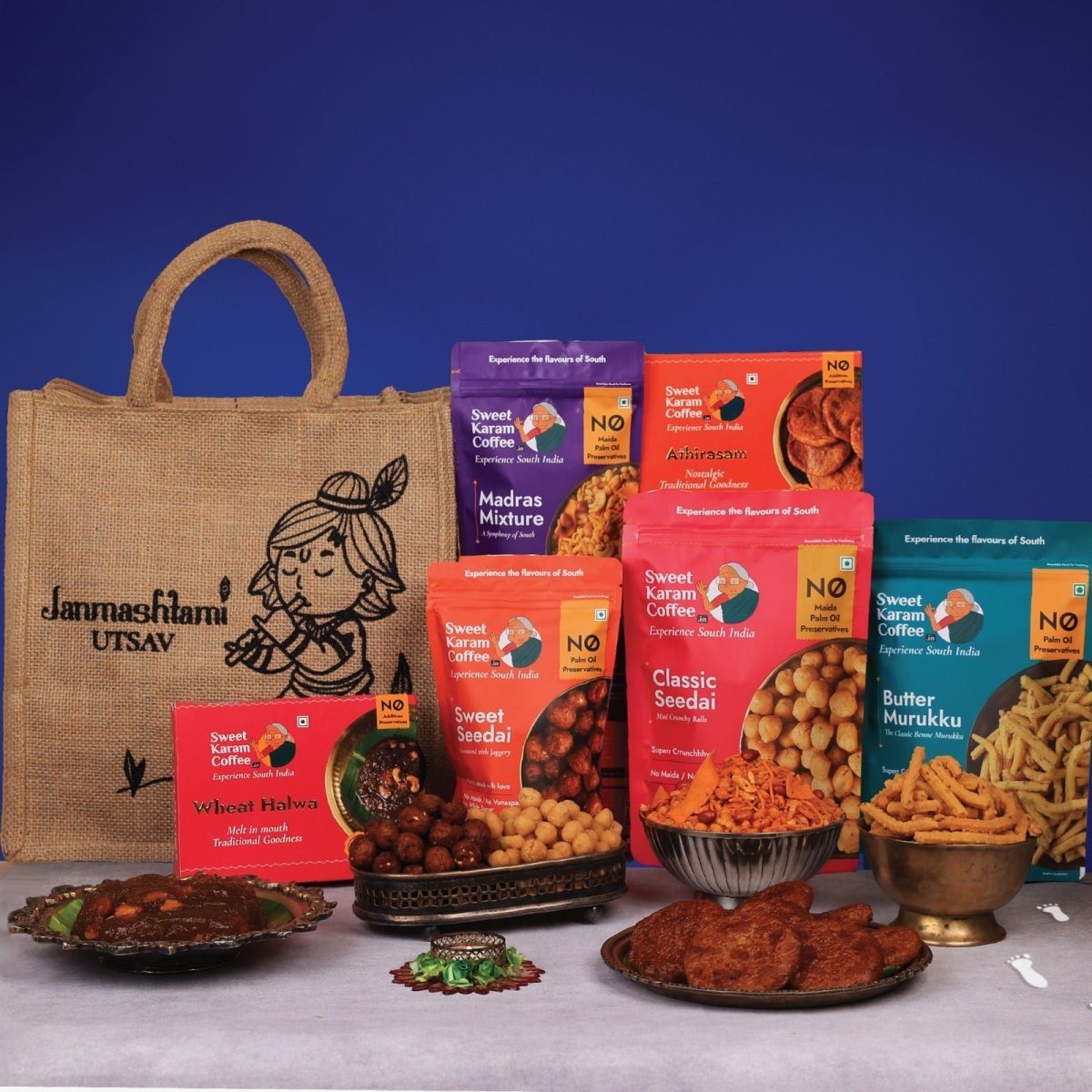 Authentic South Indian Snacks For Janmashtami Celebration – Sweet Karam ...