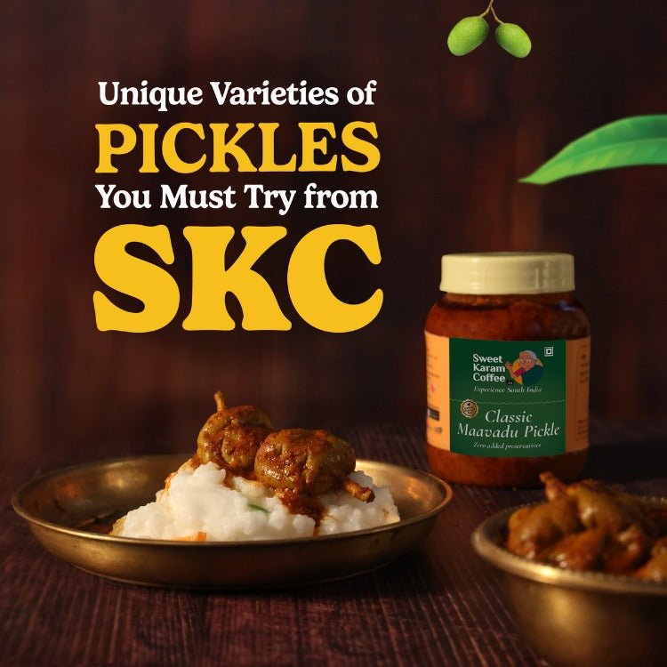 Unique Varieties of Pickles You Must Try from Sweet Karam Coffee