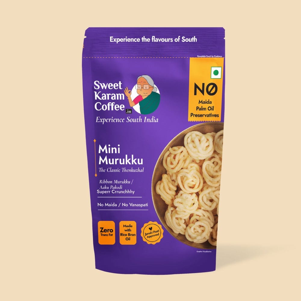 Buy Mini Murukku Online at Best Price | Mini Chakli | Sweet Karam Coffee