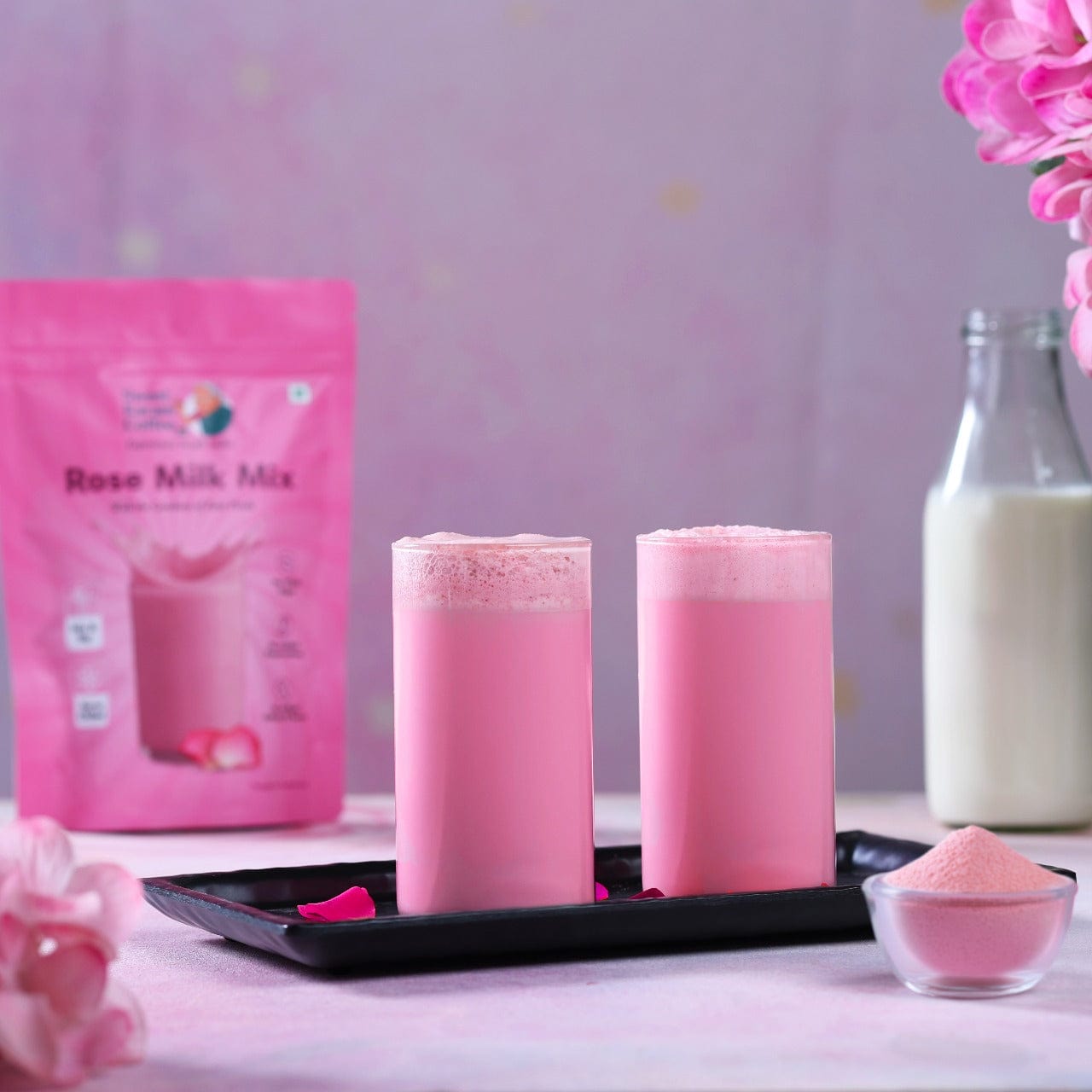 Buy Instant Rose Milk Mix Powder | Sweet Karam Coffee
