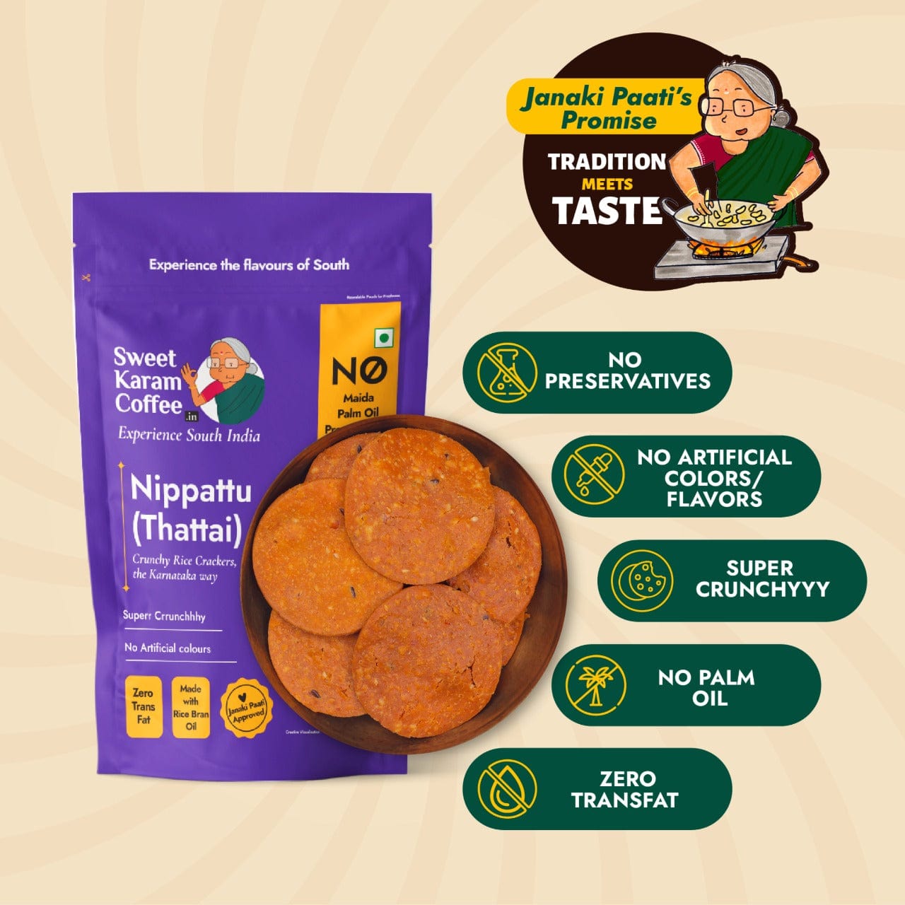 Buy Nippattu Online at Best Price in India | Sweet Karam Coffee