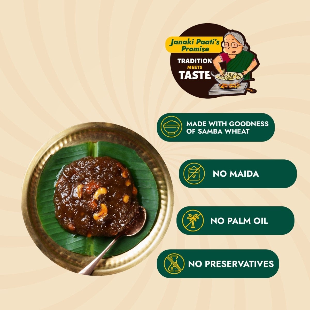 Shop Wheat Halwa Online | Sweet Karam Coffee