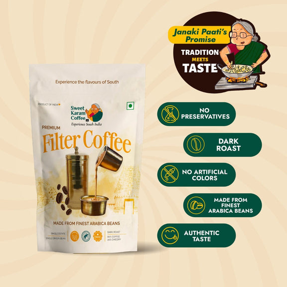Buy Premium Filter Coffee Powder Online | Sweet Karam Coffee