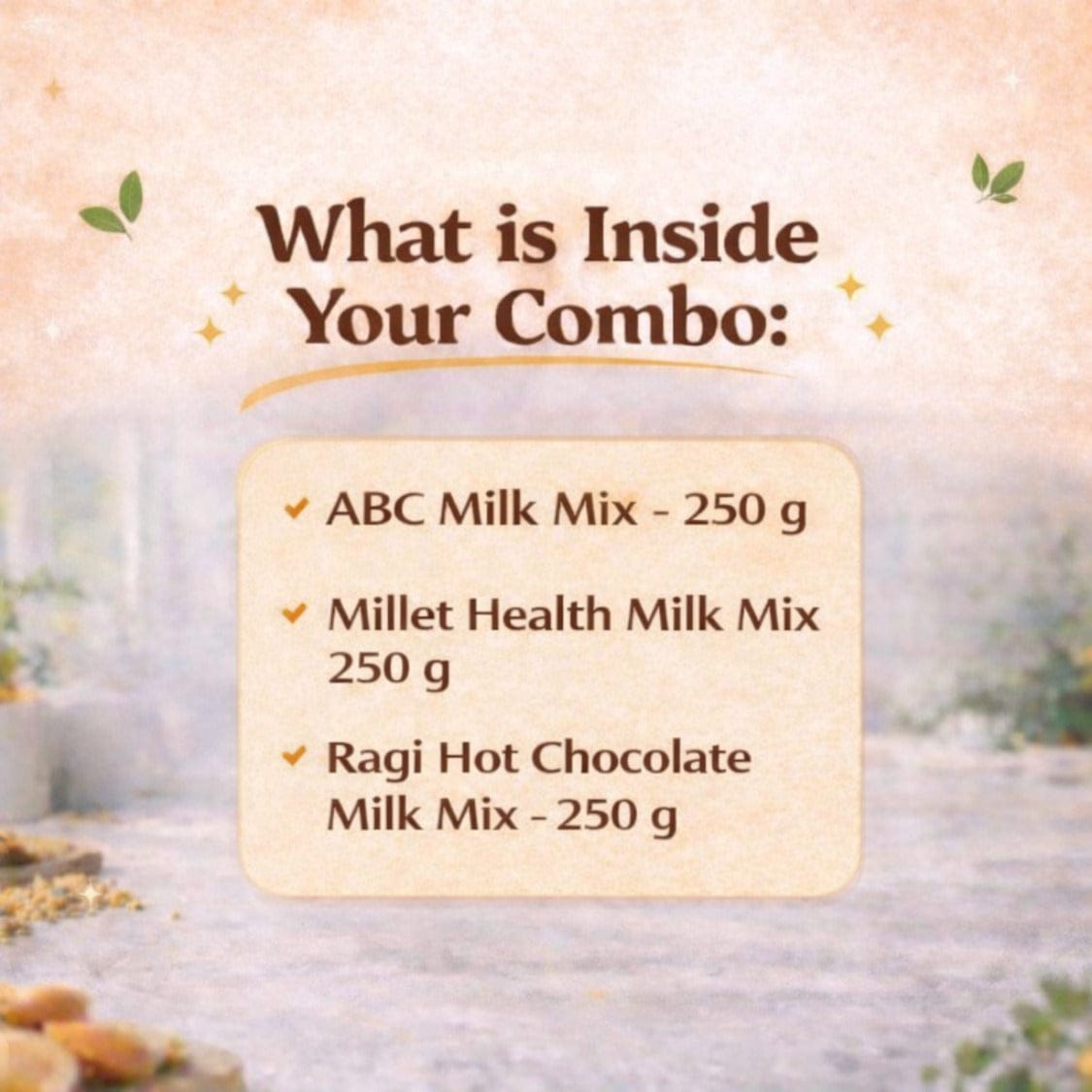 Special Milk Mix Combo | Healthy & Nutritious | Sweet Karam Coffee